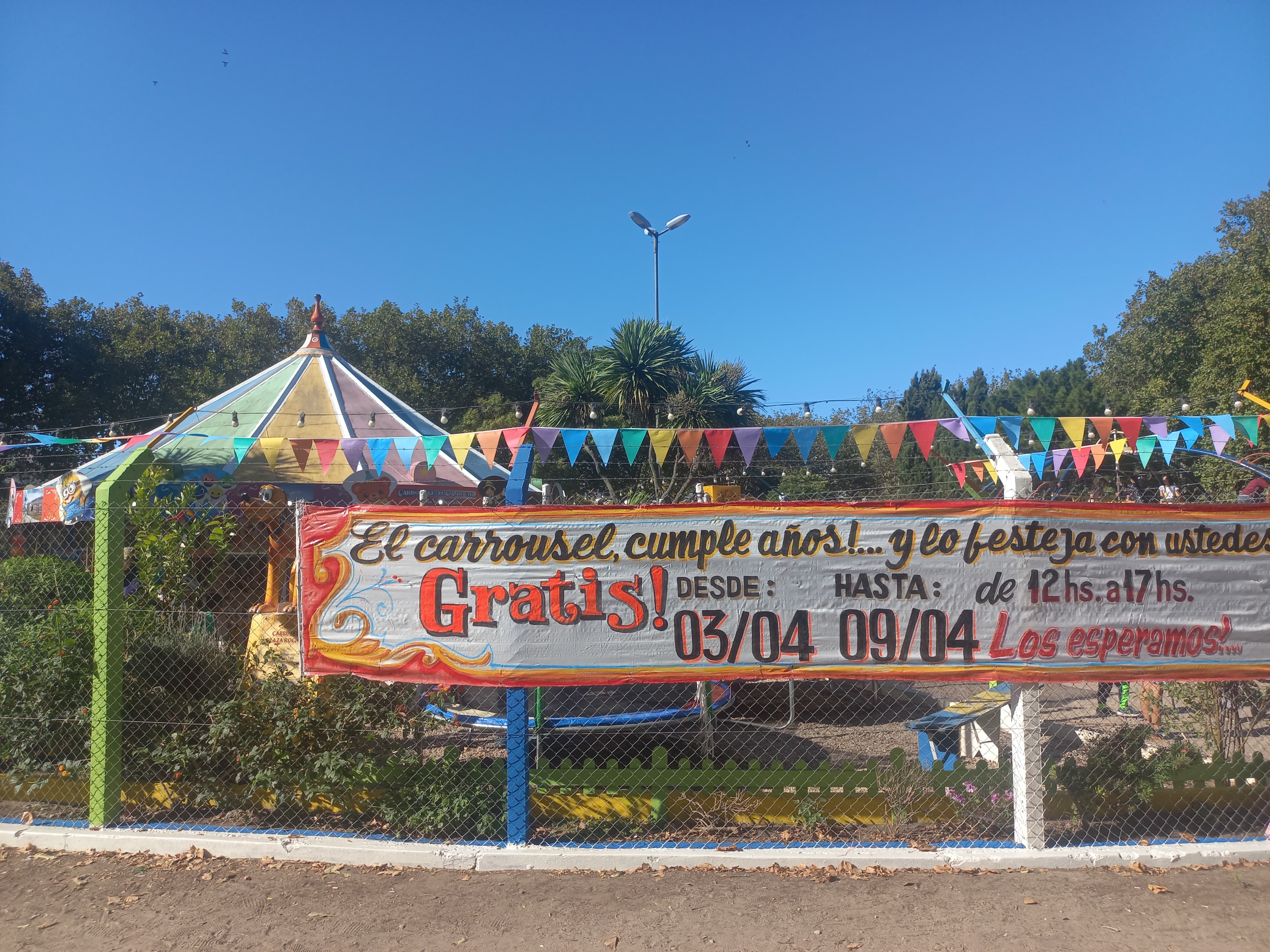 Por sus 58 años, la calesita de Plaza Rocha regala vueltas por siete días – El Marplatense