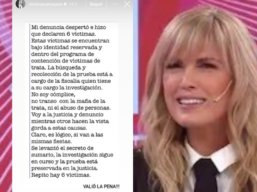 Viviana Canosa habló sobre su denuncia por trata: “Valió la pena” – El ...