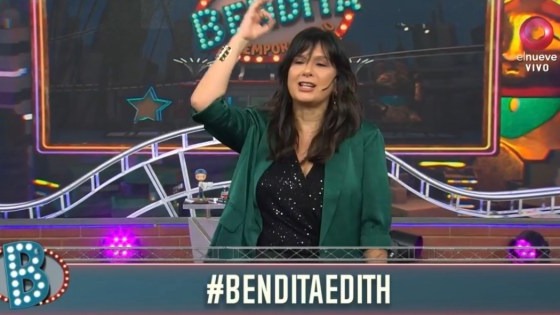 Edith Hermida habló tras su debut como conductora de Bendita – El ...